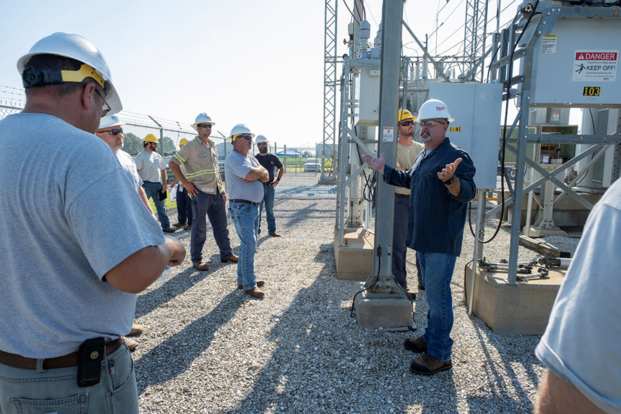 No substitute for substation training - Hoosier Energy