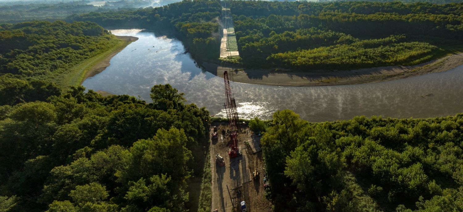 Bloomfield River Washout Project a unique challenge - Hoosier Energy