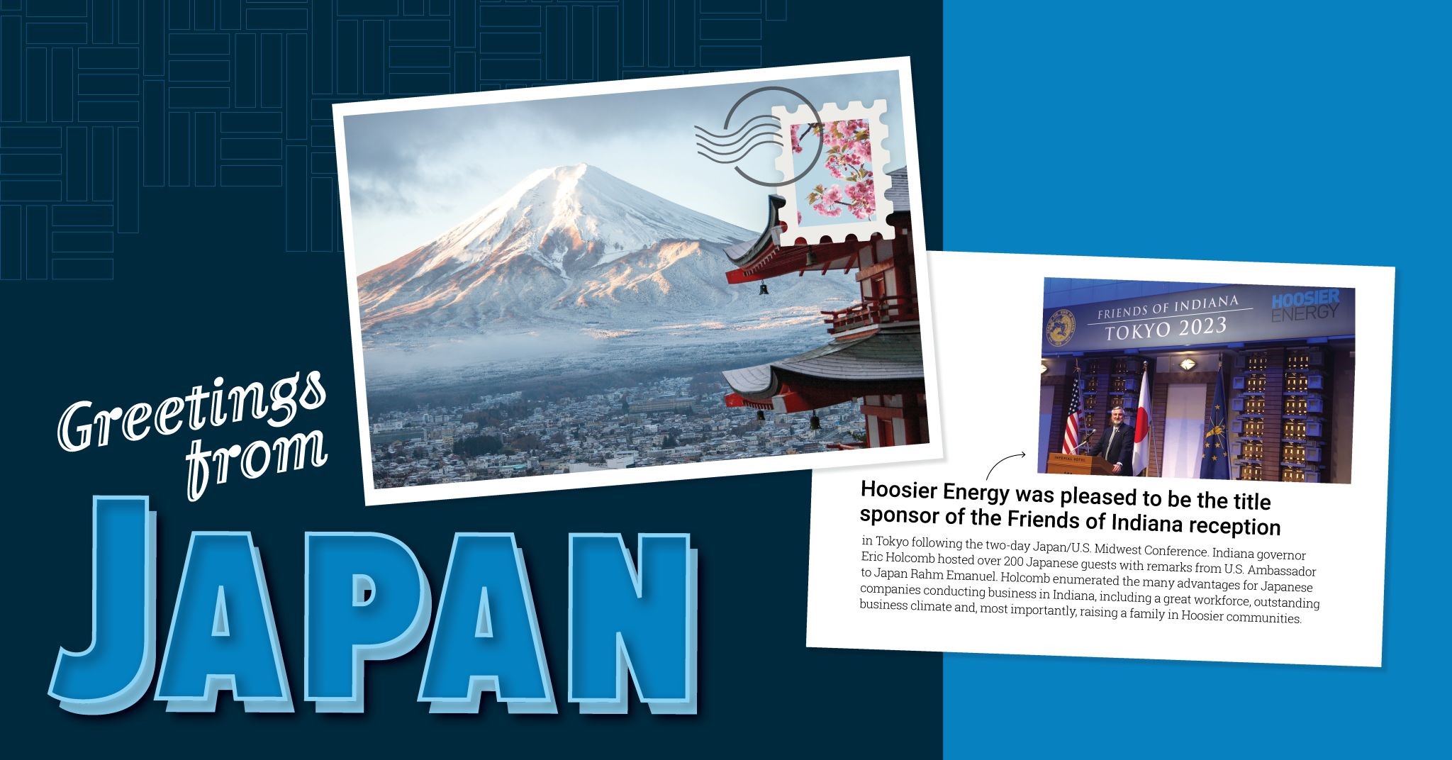 Gutzwiller sends Postcards from Japan on latest trip - Hoosier Energy