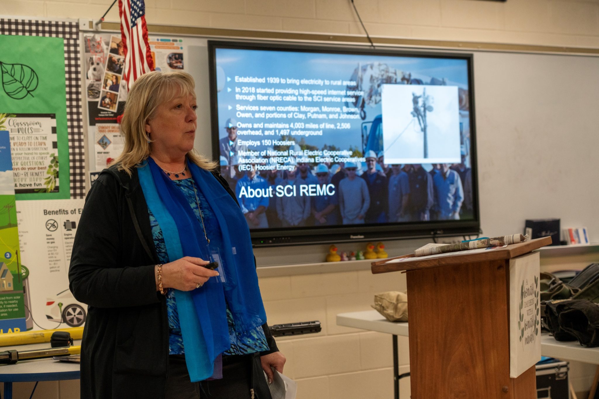 SCI, Hoosier Energy team up to teach high schoolers - Hoosier Energy